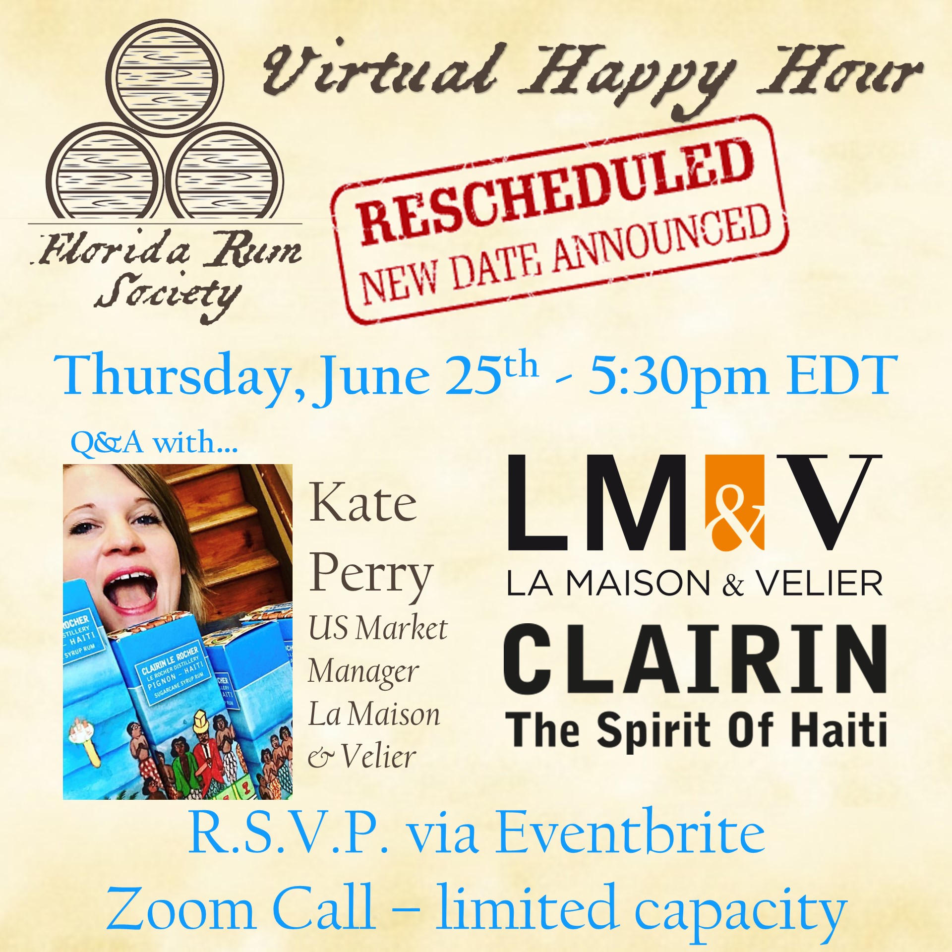 VHH #6 – Kate Perry – Florida Rum Society